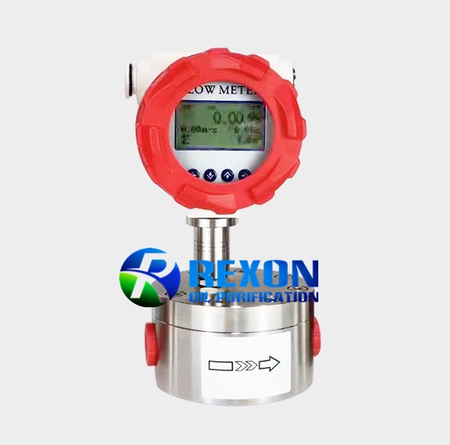 Digital Display Type Gear Flowmeter For High Viscosity Oil Flowrate Testing